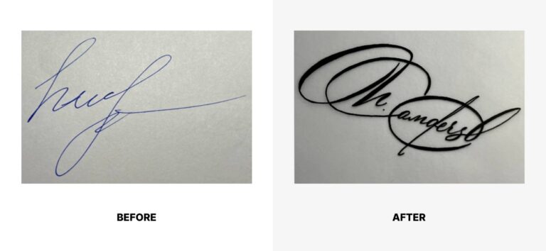 How to Make a Handwritten Signature of Your Name